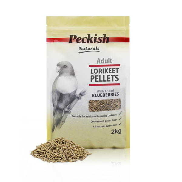 Peckish - Adult Lorikeet Pellets Blueberry (2kg) – Pets Domain