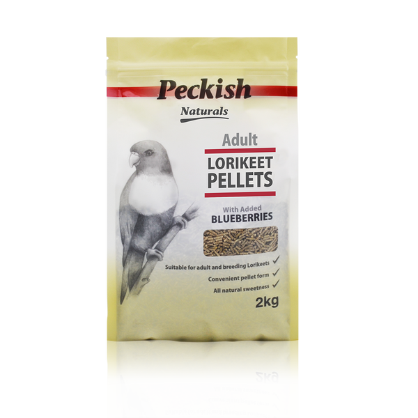 Peckish - Adult Lorikeet Pellets Blueberry (2kg) – Pets Domain