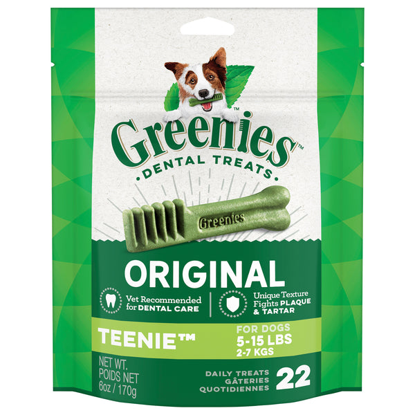 GREENIES - Original Teenie Dog Treat (170g) – Pets Domain