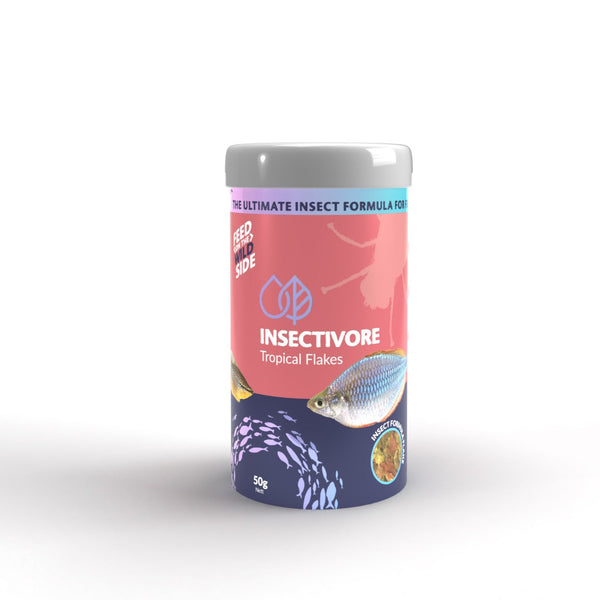 Insectivore - Tropical Flake Food (50g) – Pets Domain