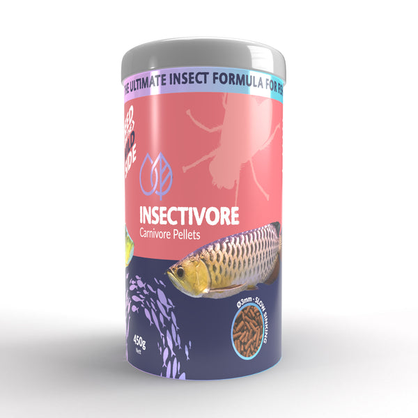 Insectivore - Tropical Carnivore Pellets (450g) – Pets Domain