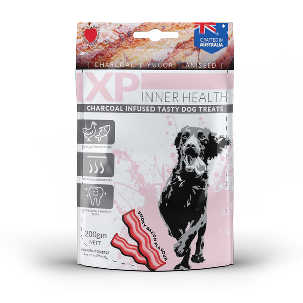 XP Inner Health - Hickory Smoke Charcoal Dog Treats (200g) – Pets Domain