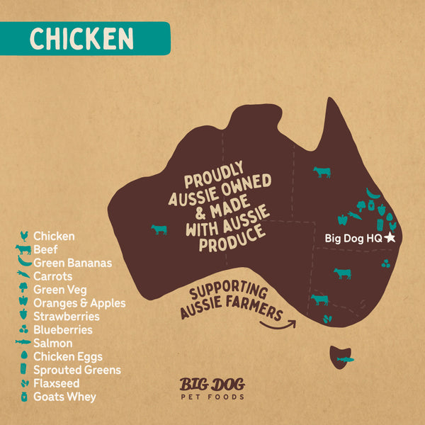 Big Dog - Chicken for Dogs (3kg) – Pets Domain