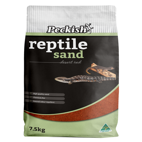 Peckish - Desert Red Reptile Sand (7.5kg) – Pets Domain