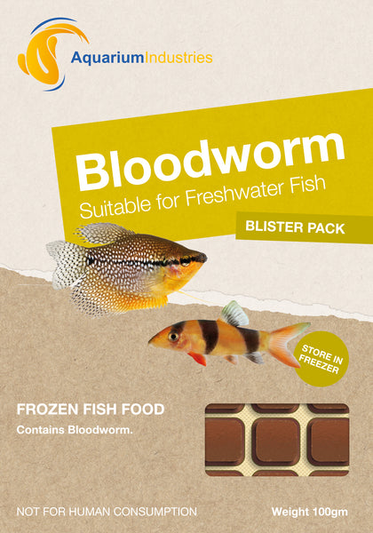 Frozen Bloodworm (100g) – Pets Domain