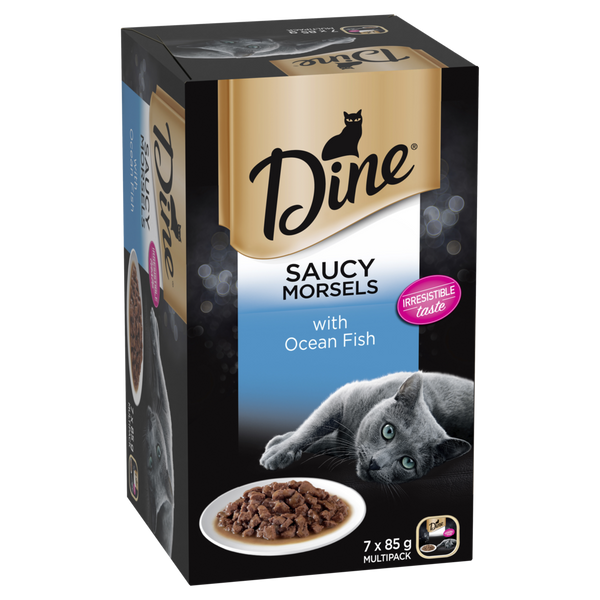 DINE - Ocean Fish Cat Wet Food (85g x 7pk) – Pets Domain